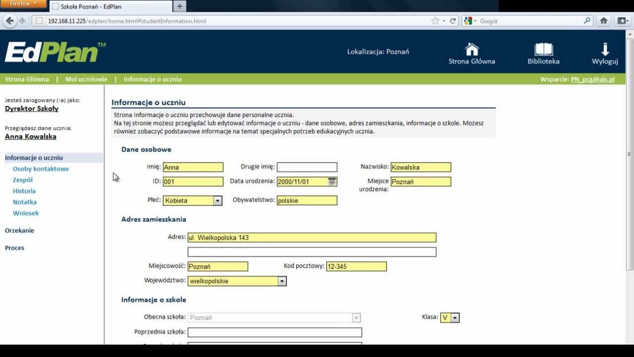 Sesja demonstracyjna systemu EdPlan - YouTube
