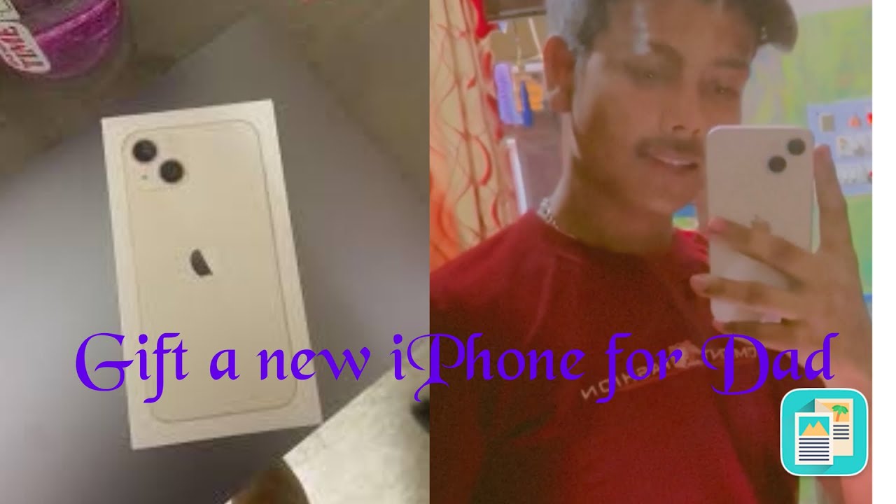 Gift a iPhone for Dad - YouTube
