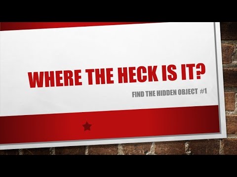 Where the Heck Is It? #1 - YouTube