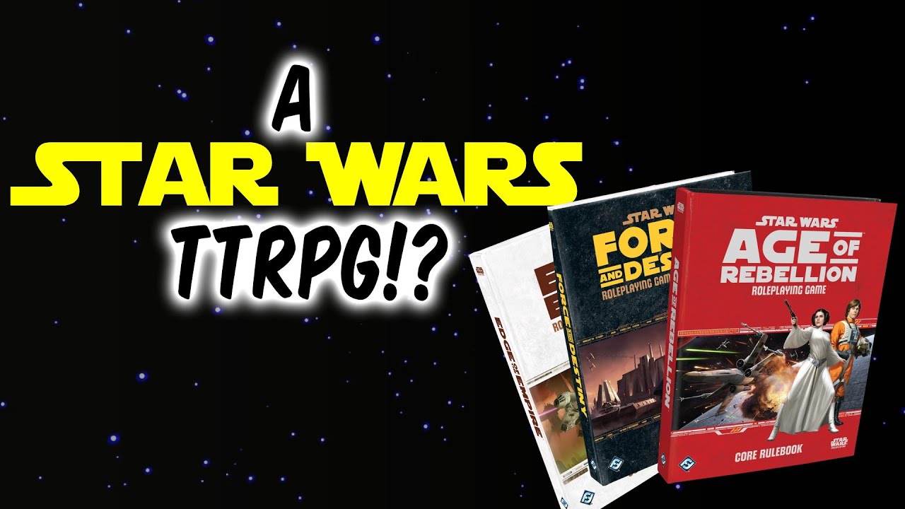 Why you should play Fantasy Flight Star Wars RPG! - YouTube