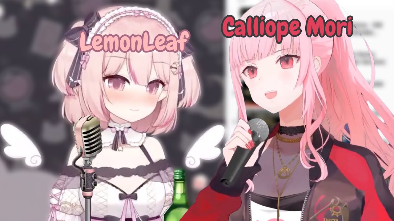 drunk LemonLeaf sings Calli's songs (Live Again and Cursed Night) - YouTube