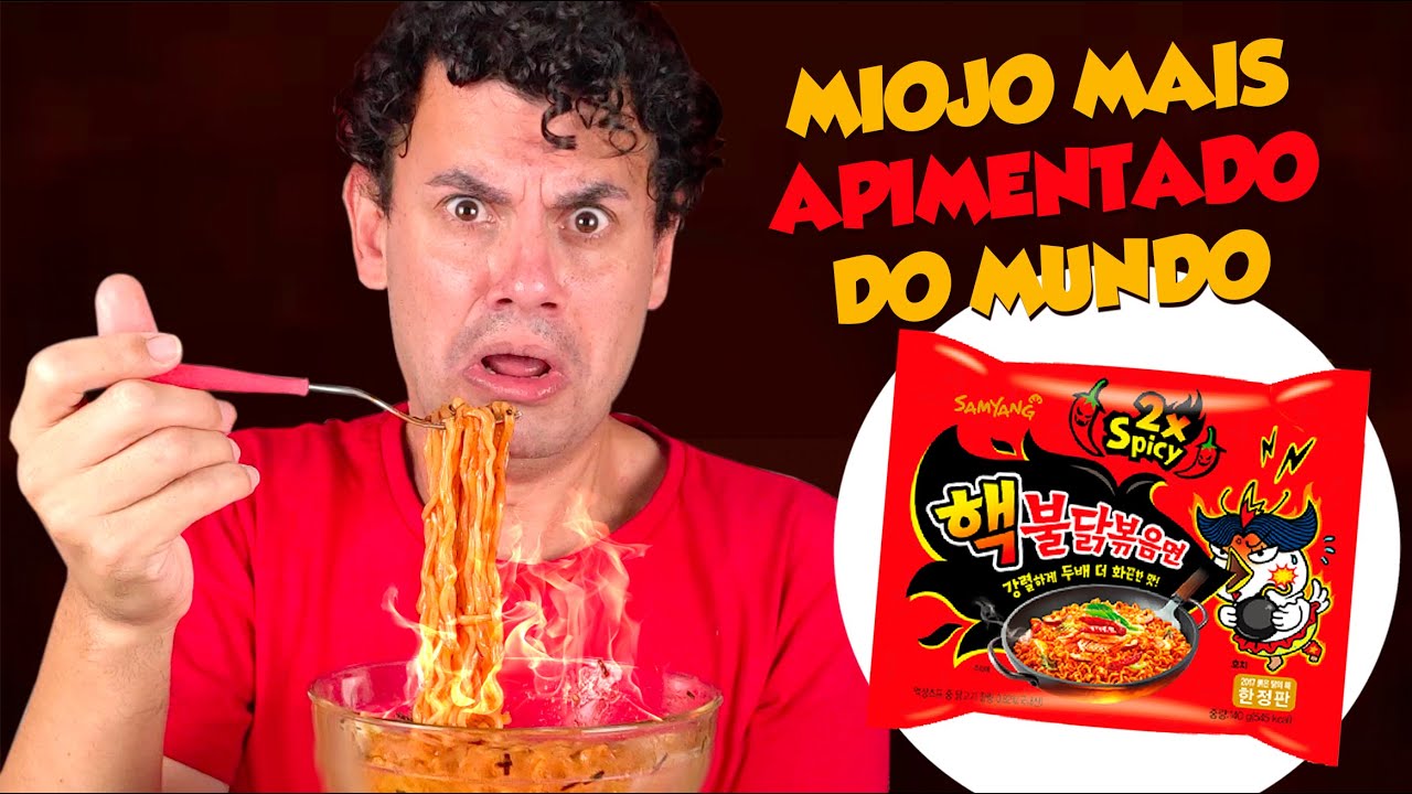 EXPERIMENTEI O MIOJO MAIS APIMENTADO DO MUNDO - Fubá online - YouTube