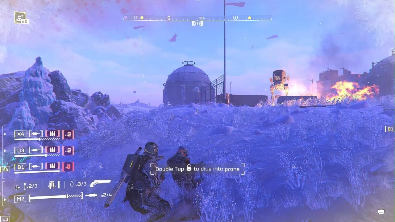 HELLDIVERS 2 trying out the bot front - YouTube