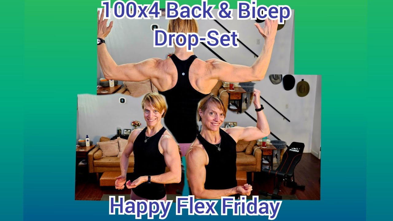 100x4 Back & Biceps Drop-set - YouTube
