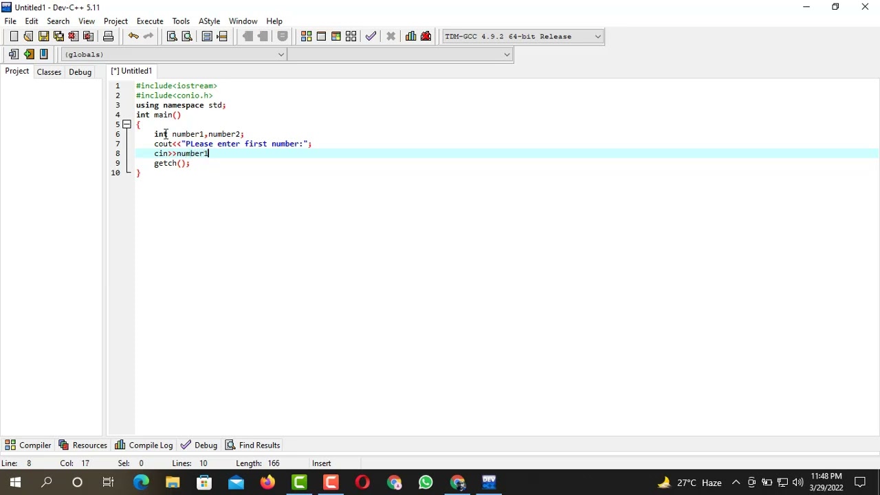 Multipilication of Two Numbers | Tech With Saleem - YouTube