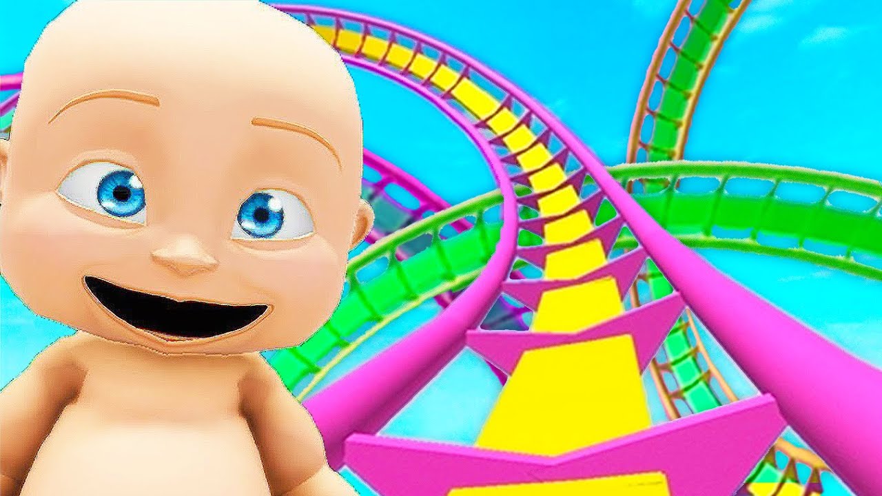 Baby Goes to THEME PARK - YouTube