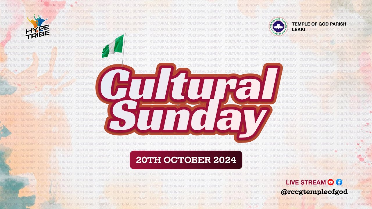 Cultural Sunday | 20th October 2024 - YouTube