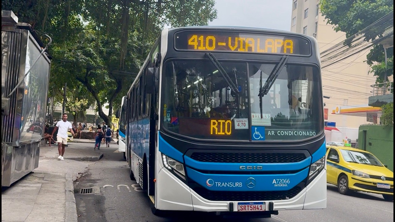 Linha 410 | Do Metrô Botafogo ao Palácio da Cidade (Transurb ) - YouTube