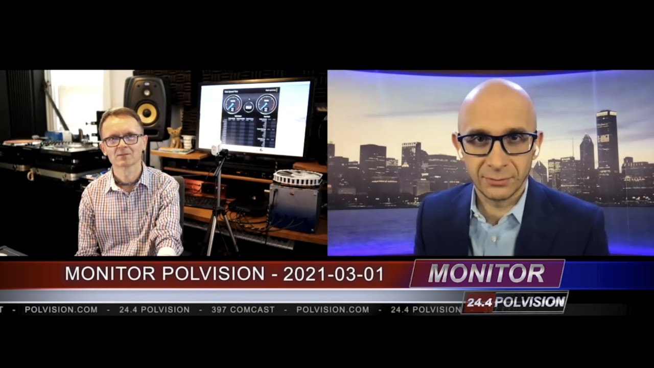 Andy Litwinowicz w POLVISION TV24.4 Polish Television CHICAGO (wywiad ...