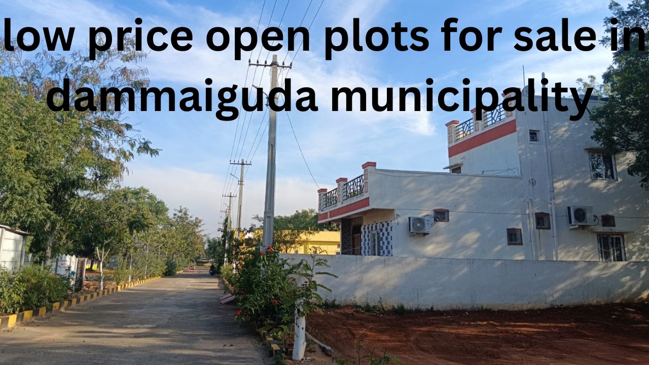 open plots for sale in dammaiguda municipality #lowbudget # ...