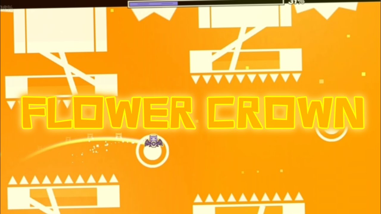 Flower Crown By Split72 (Easy Demon) | Geometry Dash - YouTube