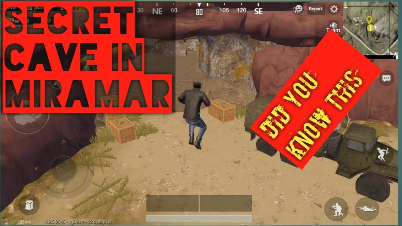 0.1% only know this Secret cave in Miramar | Pubg Mobile - YouTube