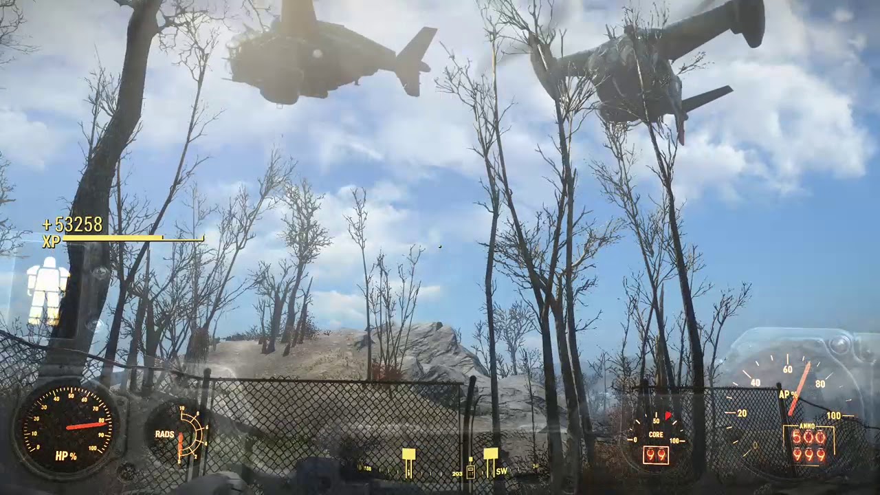 Enclave vertbird assault team - Fallout 4 [FCOM old version] - YouTube