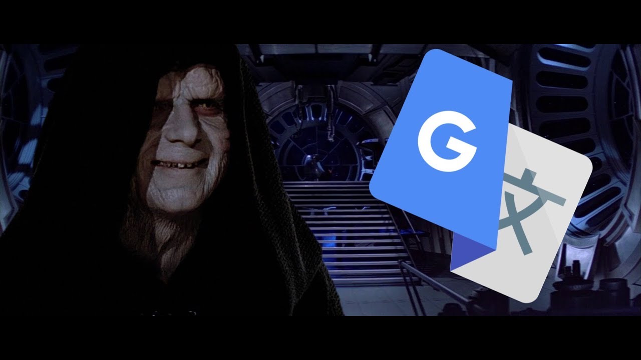 Luke Meets Palpatine But Google Translated 144 Times YouTube luke-meets-palpatine-but-google-translated-144-times-youtube
