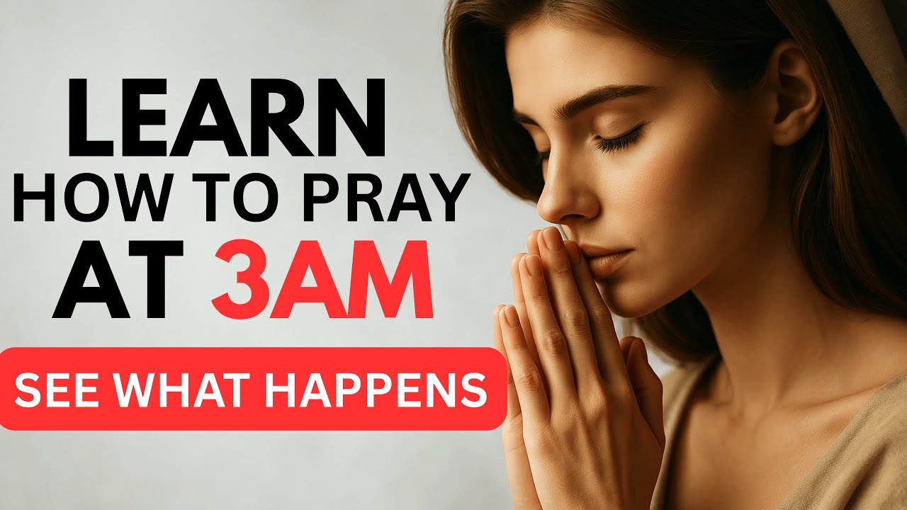 Learn How To Pray At 3 AM For Spiritual Breakthrough YouTube