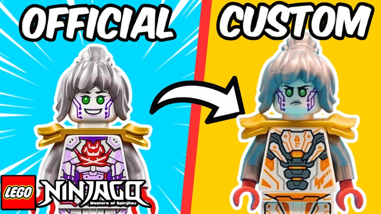 Creating CUSTOM LEGO NINJAGO 2025 Minifigures... (part 2) - YouTube