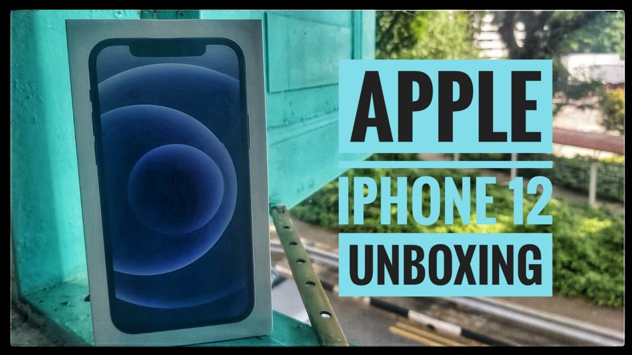 Apple iPhone 12 - Unboxing & Overview (64GB - Black) - YouTube