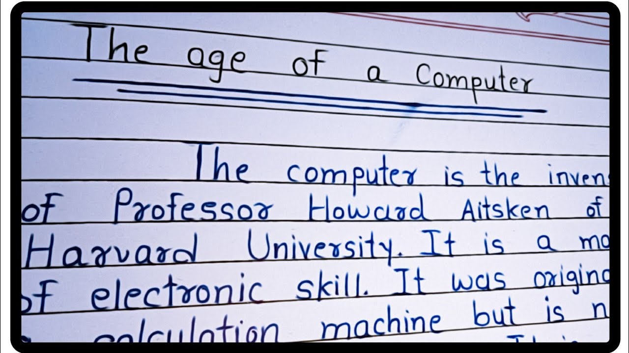 The age of computer essay | The age of computer essay writing | Essay ...
