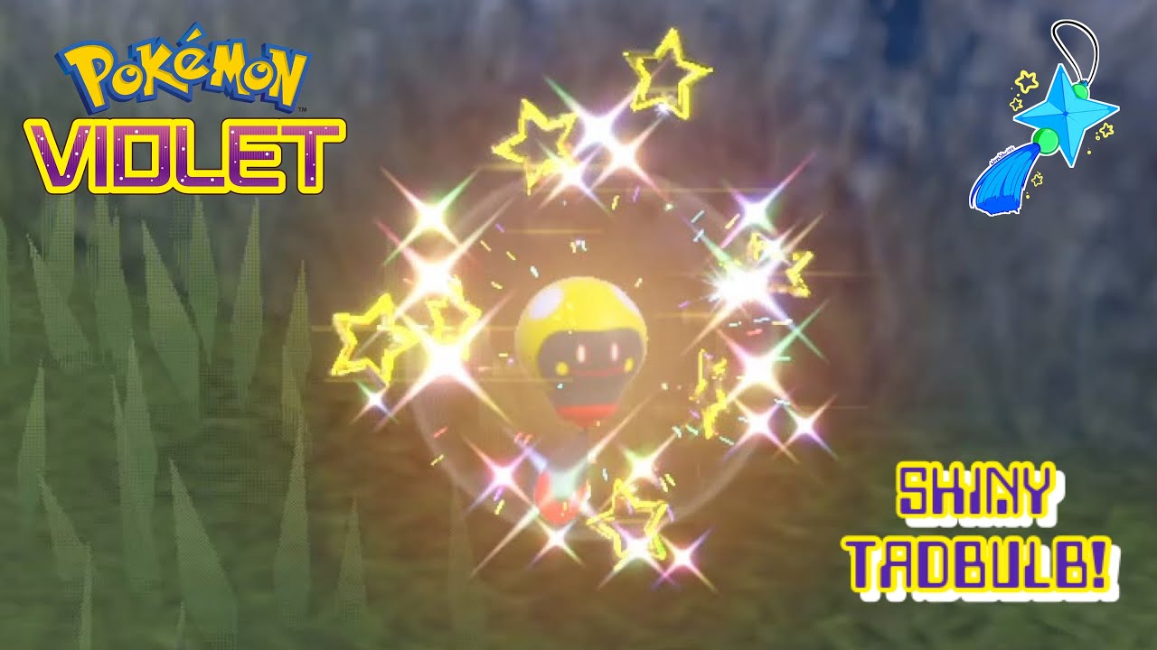 Pokémon Violet: SHINY TADBULB VIA MASS OUTBREAK! (60 KOs/ELECTRIC ...