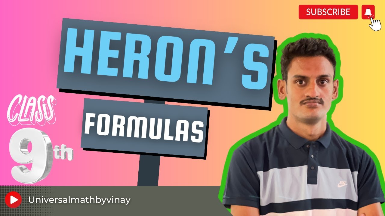 Heron s Formula Class 9 Maths Chapter 12 Areas Of Triangles Heron s Formula Class 9 Maths Chapter 12 Areas Of Triangles