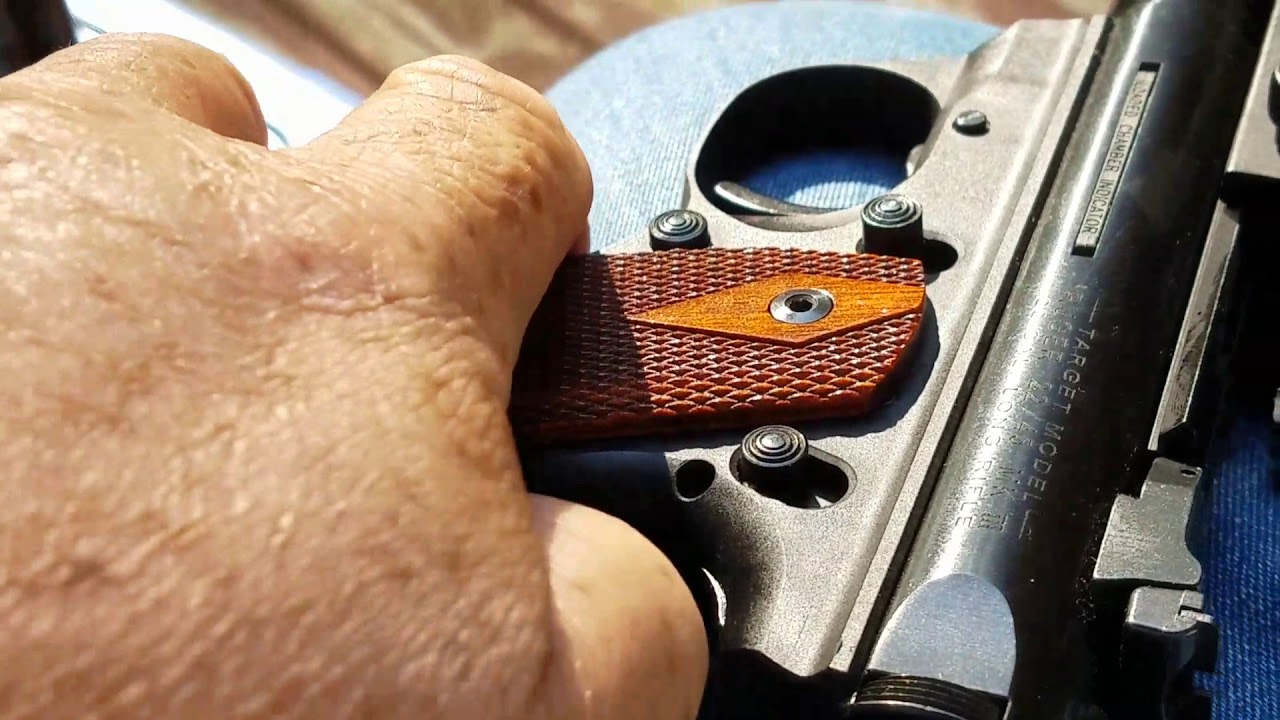 Ruger Mark 3 disassembly problem - YouTube