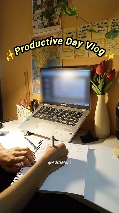 Productive day vlog 📝| mini vlog| preparation vlog| SSC Aspirant 🧿| study vlog| Aditi Mani - YouTube