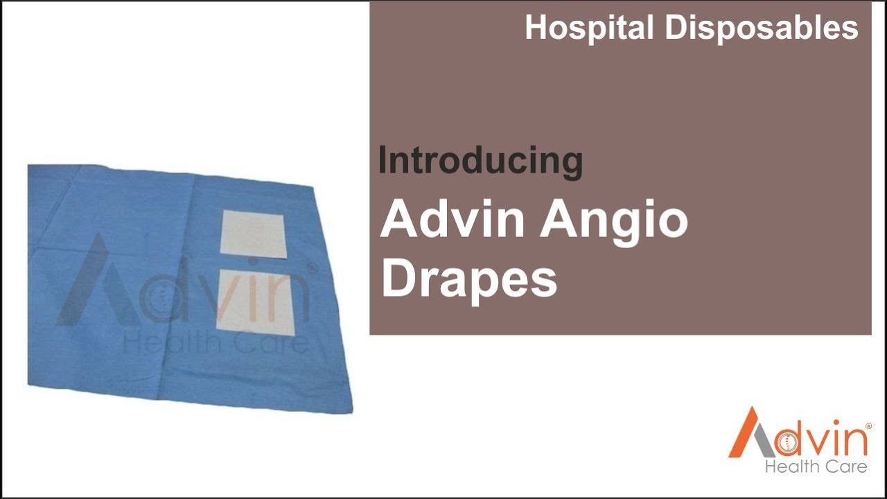 Angio Drape Like Angiography Drape - YouTube