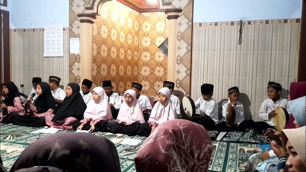 persembahan Tpq Asy-Syakur sukoreno,gandusari dalam rangka pengajian rutin jum'at malam sabtu ...