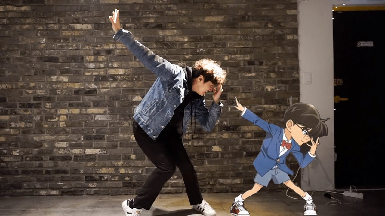 코난 교통정리 댄스 커버 detective conan 2d를 3d로 구현하다 ㅋㅋ - YouTube