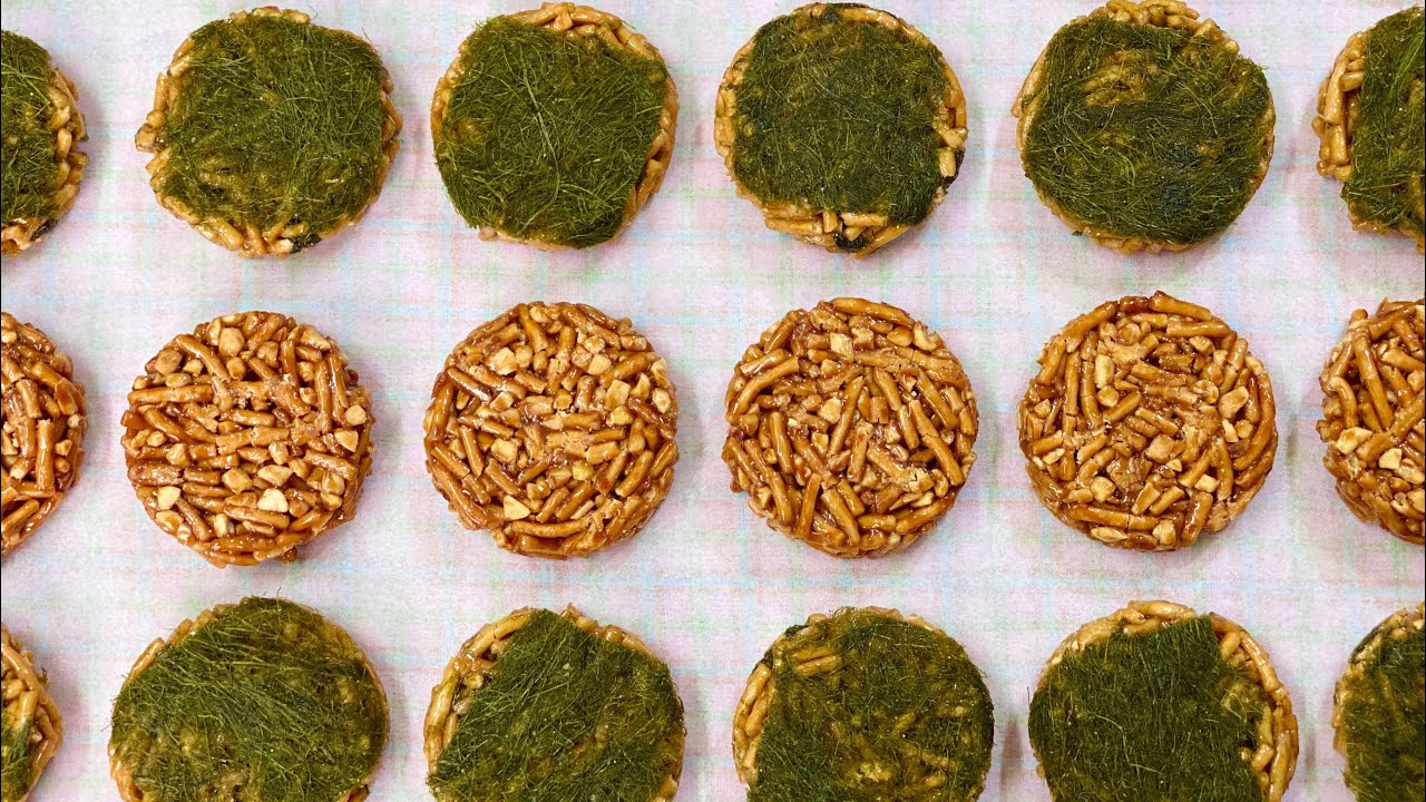 시나몬&감태 까불이 오란다 만들기 Cinnamon&seaweed kkaburi oranda recipe(Korean snack ...