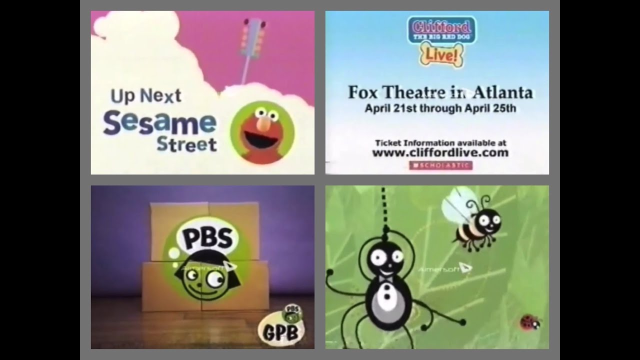 PBS Kids Program Break (2004 GPB) #11 - YouTube