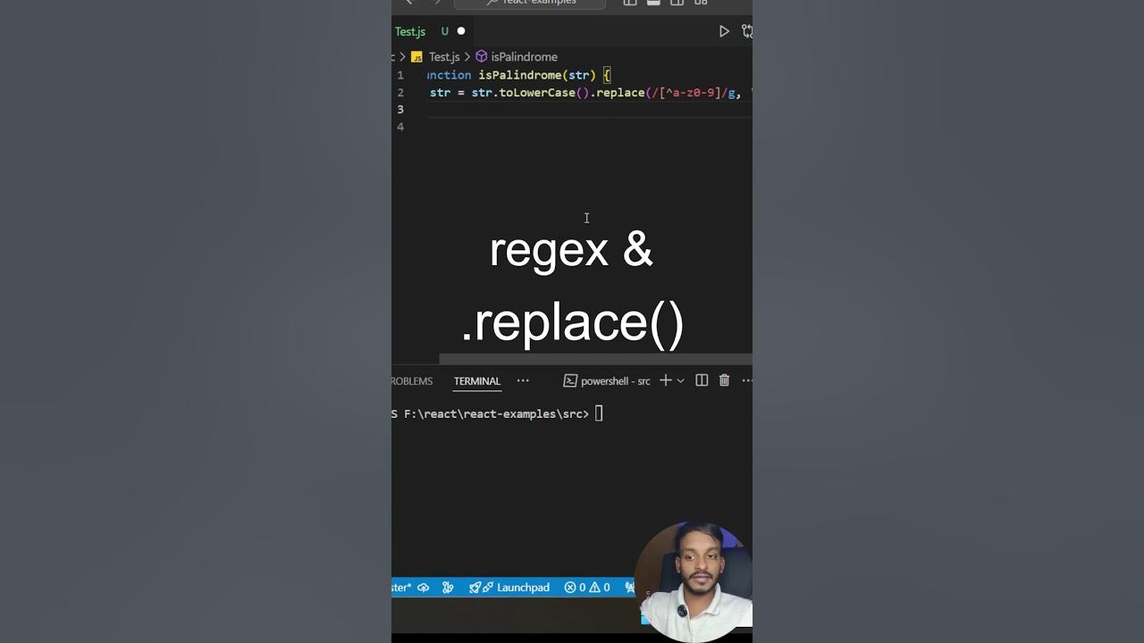 🔁 Interview Question #5 | What is a Palindrome | JavaScript! 🚀 #coding ...
