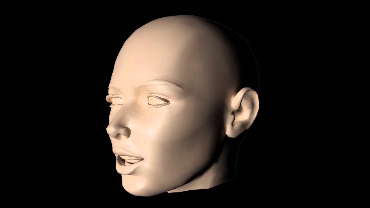Facial Animation using Muscles - YouTube