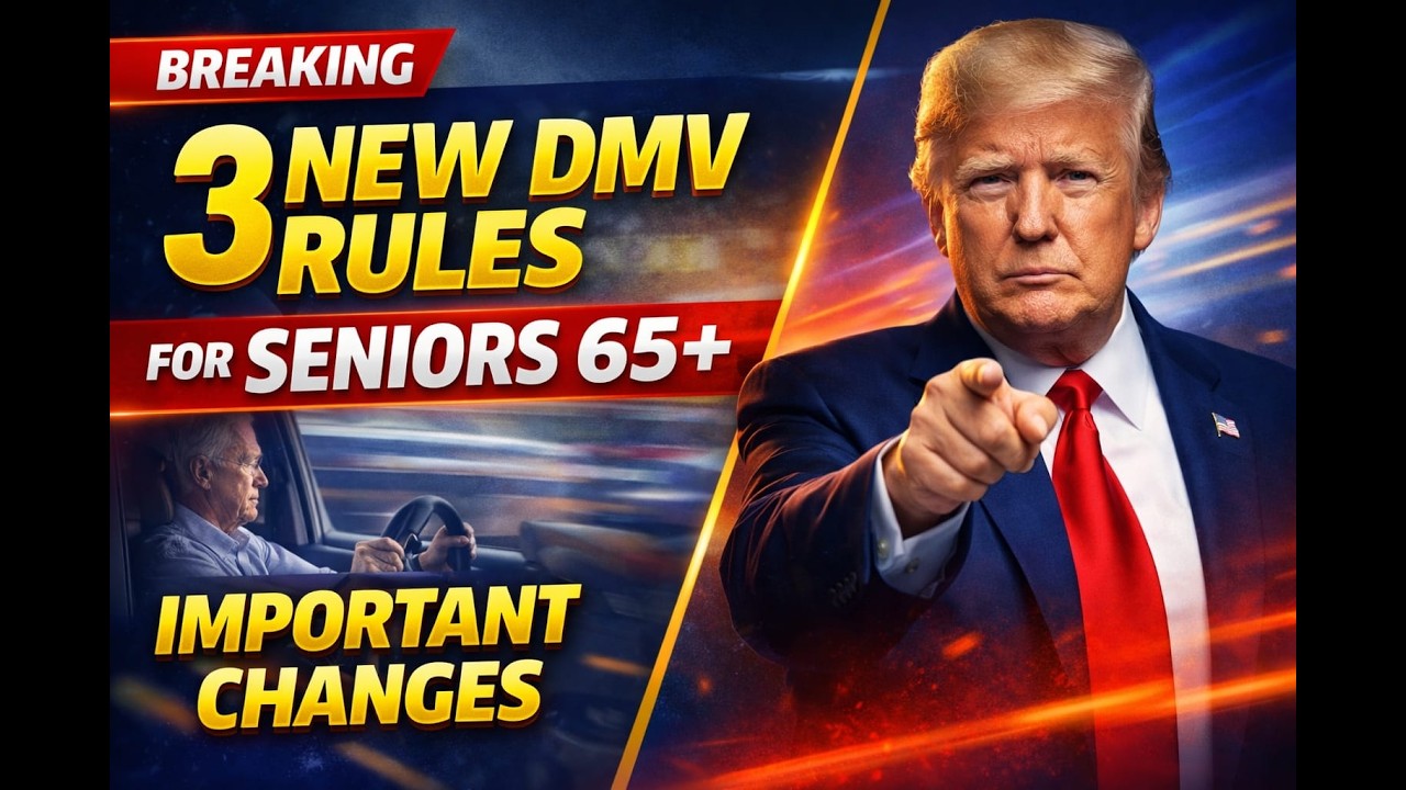 BREAKING: 3 New DMV Rules in the U.S. — How Drivers 65+ Are Affected ...