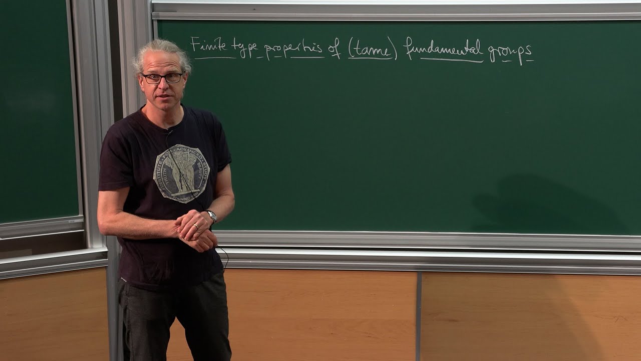 Jakob Stix - Finite Type Properties of (Tame) Fundamental Groups - YouTube