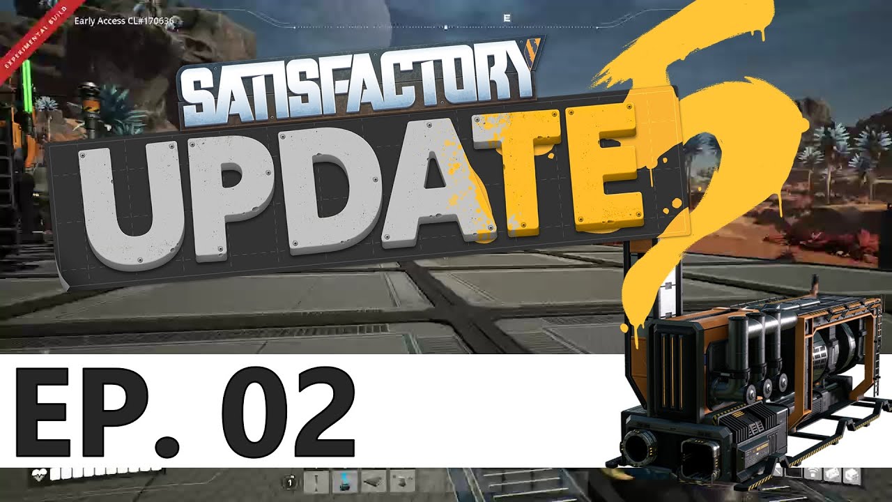 Satisfactory Update 5 Gameplay Ep 02 - MAM Research and Coal Power ...