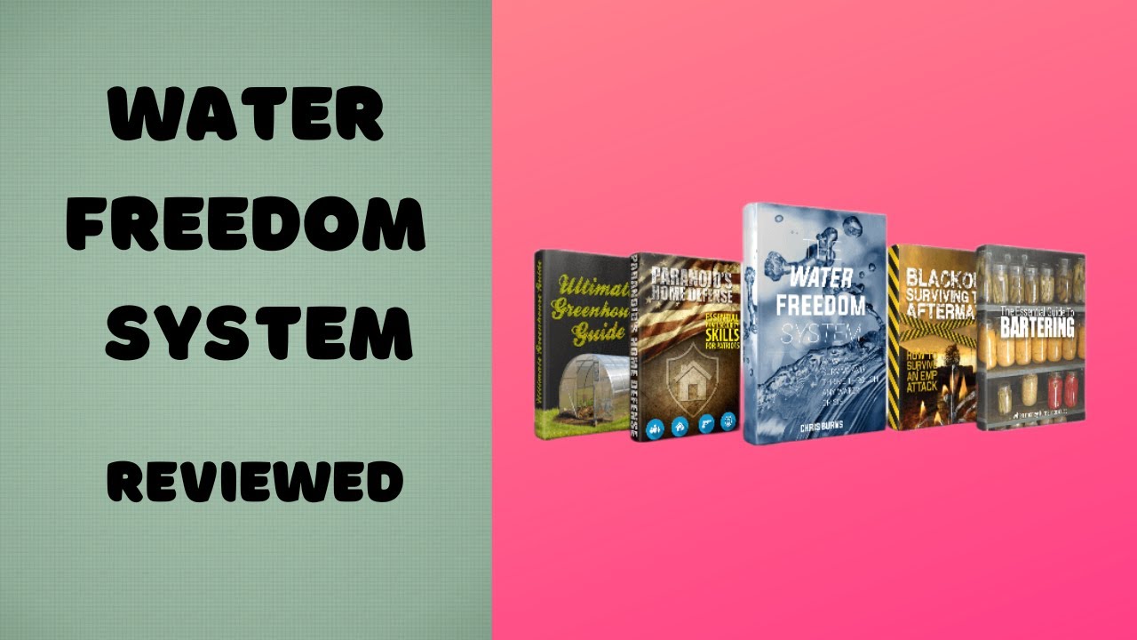 Water Freedom System Reviewed Is It Any Good? - YouTube