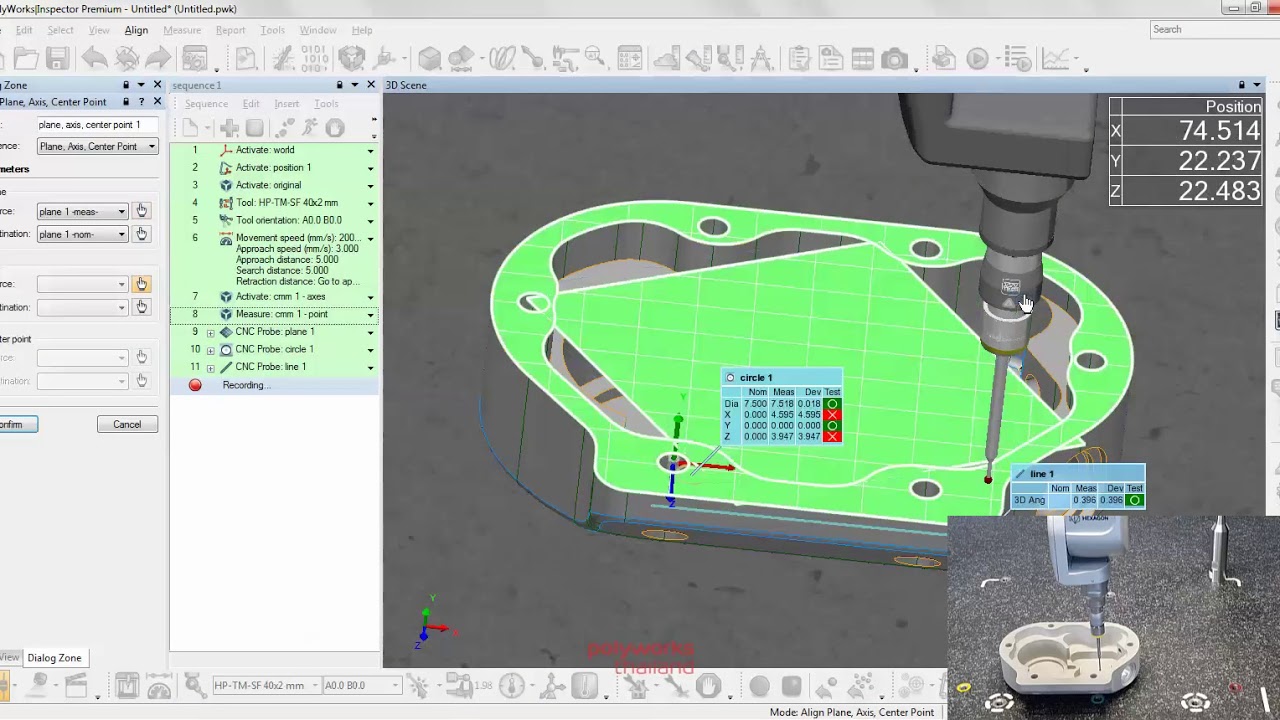 PolyWorks - CNC CMM (Easy - Fast - Safety) - YouTube