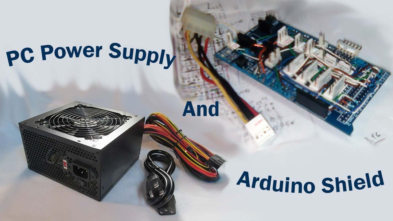 Diy Arduino Aquarium Controller Part4 Arduino Shield And Pc Power Supply Youtube