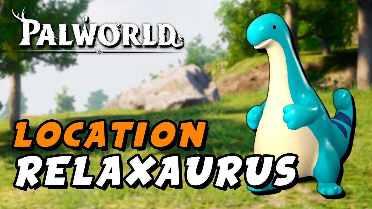 Palworld - Relaxaurus Location (Paldeck No. 85) - YouTube