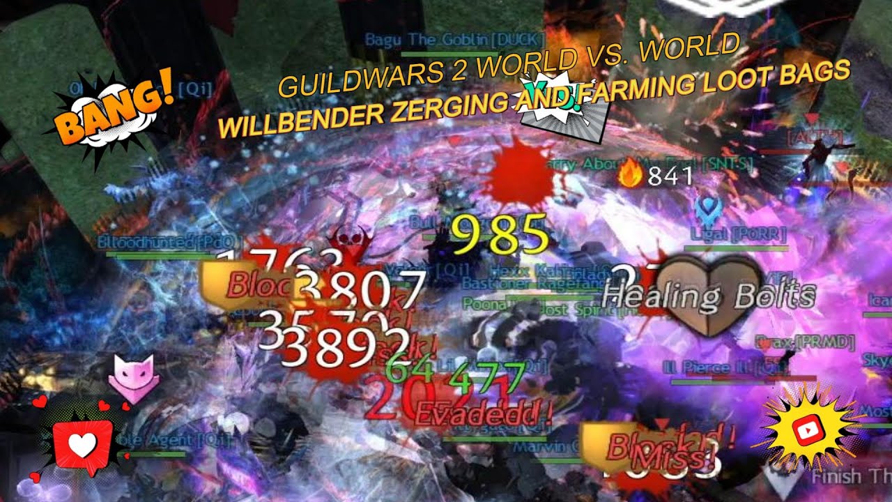 Power Willbender farming Gameplay - Guildwars 2 WvW 2024 - YouTube