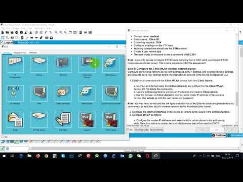 Networking Essentials Practice Skills Assessment PT Type 2 Cisco Type 2 ...