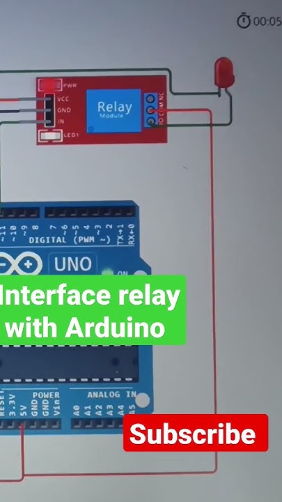 how to interfaces relay with Arduino - YouTube