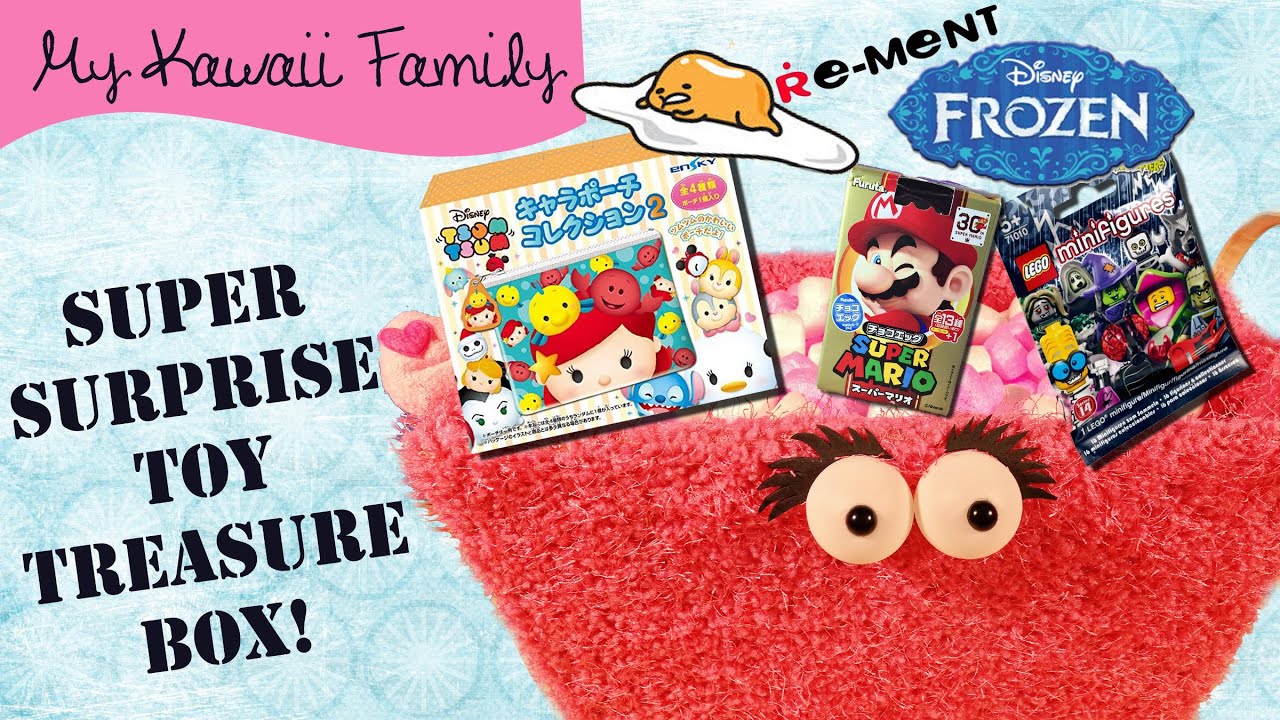 Super Surprise TOY Treasure Box Ep 11! Tsum Tsum, Lego Monsters ...
