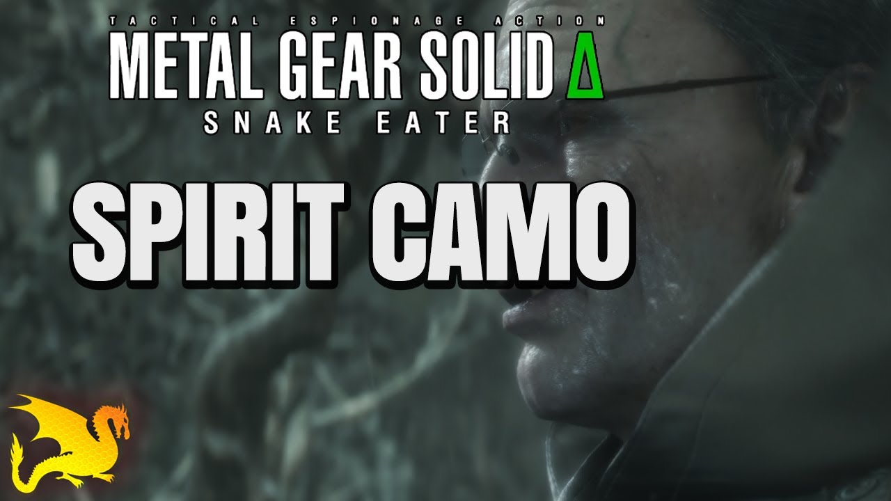 Secret Spirit Camo (The Sorrow Secret Drop) - METAL GEAR SOLID 3 DELTA ...