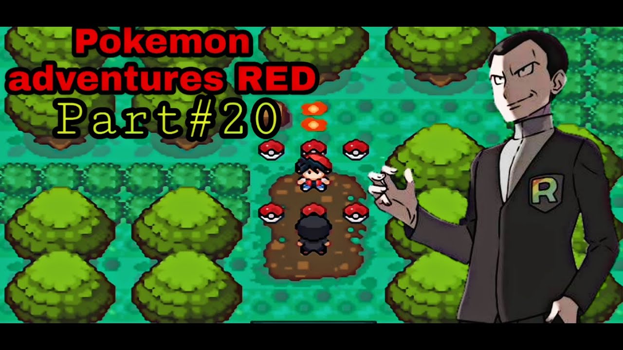 Pokemon adventures RED chapter Part#20 Team Rocket leader Giovanni ...