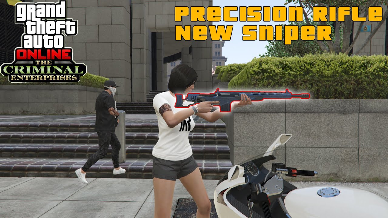 Precision Rifle. New Sniper. The Criminal Enterprises DLC. GTA Online ...