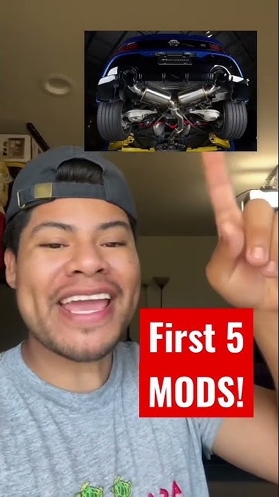 FIRST 5 MODS on the NISSAN 400z 🔥 - YouTube