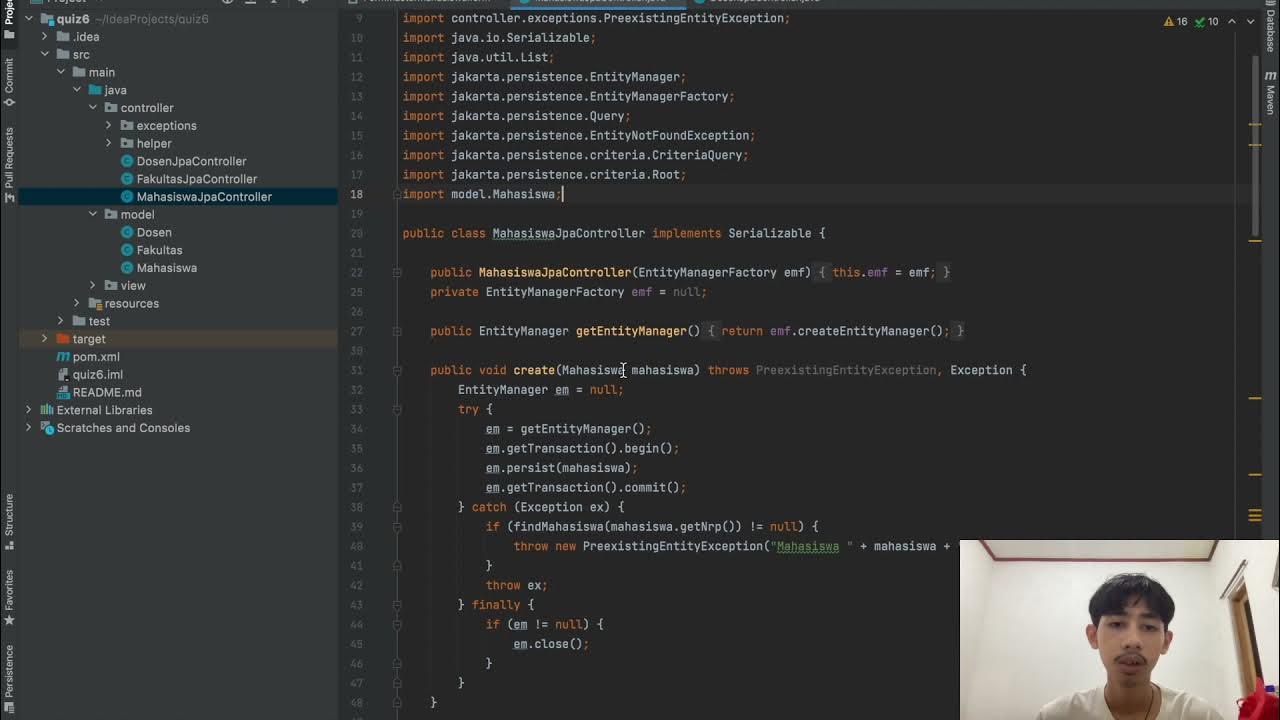 Java MVC MYSQL dan Persistence #2 - YouTube