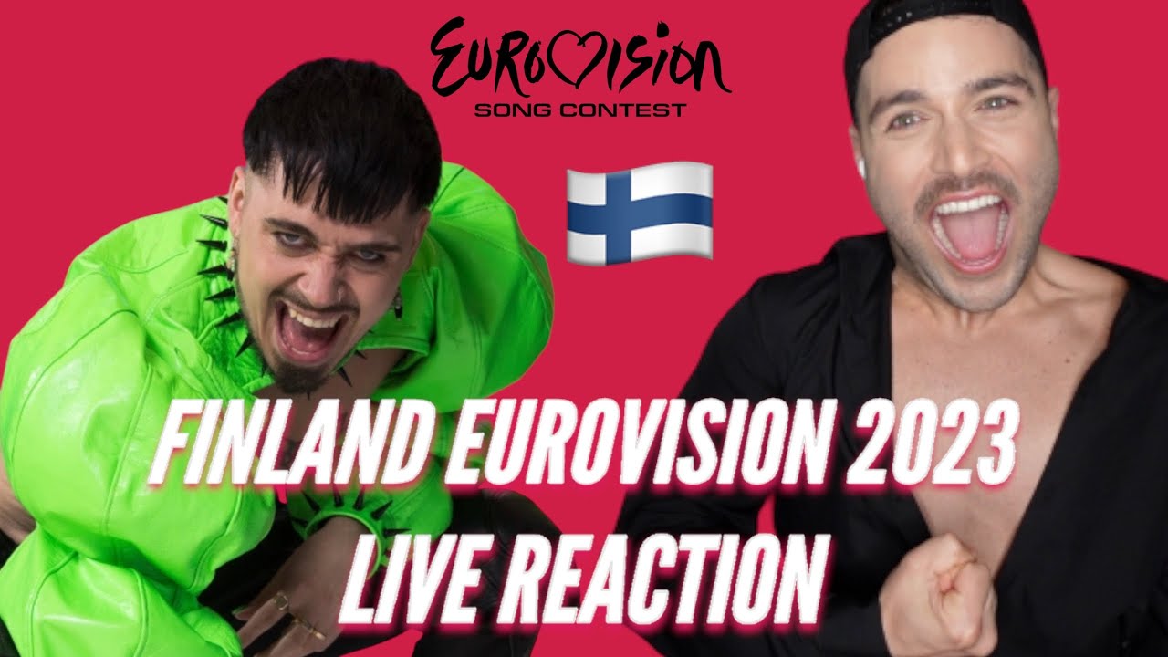 Finland Eurovision 2023 Live Reaction Käärijä - Cha Cha Cha - YouTube